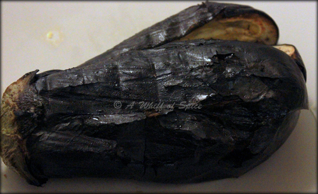 Begun Pora (Fire Roasted Eggplant Mash) - A Winter Comfort Food