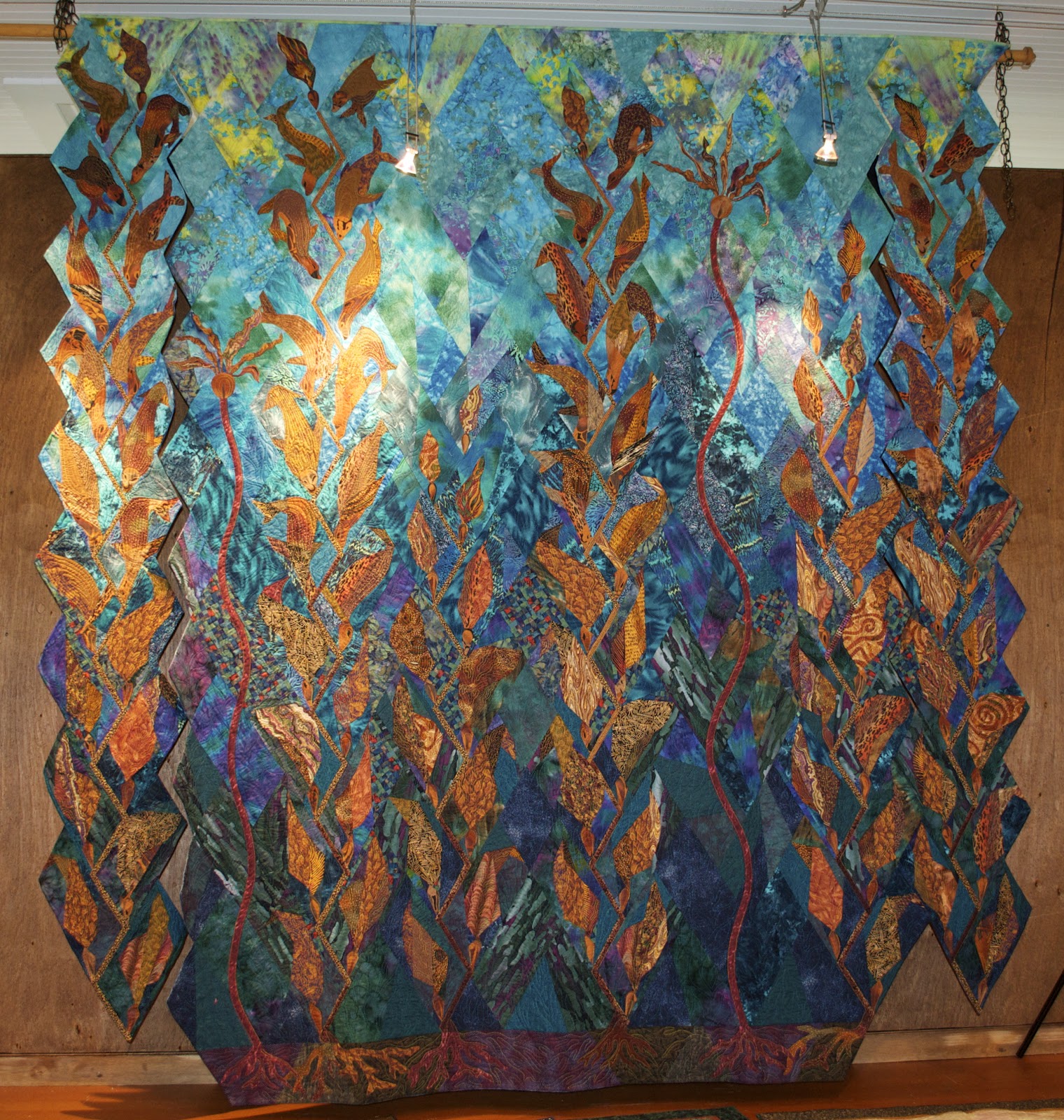 Wonkyworld: Helene Knott at Latimer Quilt and Textile Center