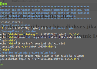 Session dan Cookie | pujilestari