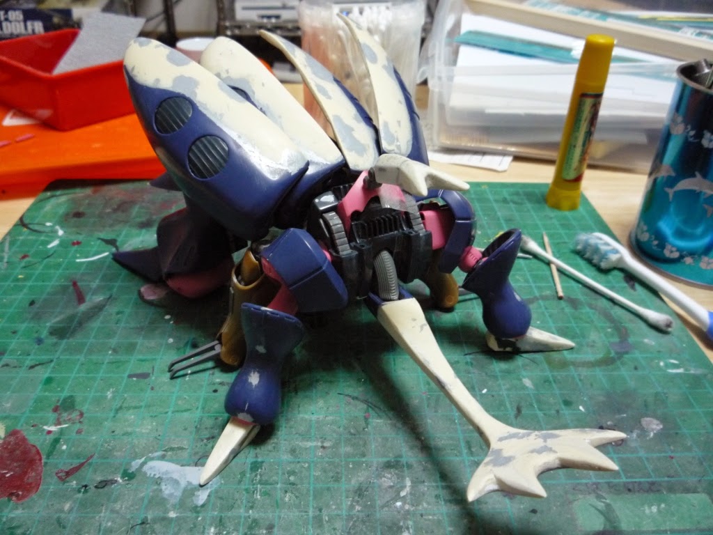 Custom Build: HGUC 1/144 Qubeley Mk-II "Beetle ver."