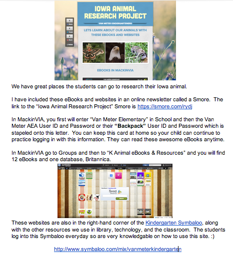 The Library Voice: Our Kindergarteners Are Starting Their Iowa Animal ...