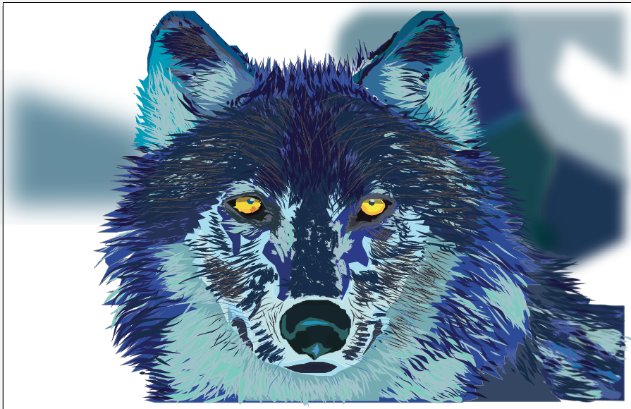 CG-S12-JTORRES: WEEK 8- TRACE DRAWING: Wolf Variations