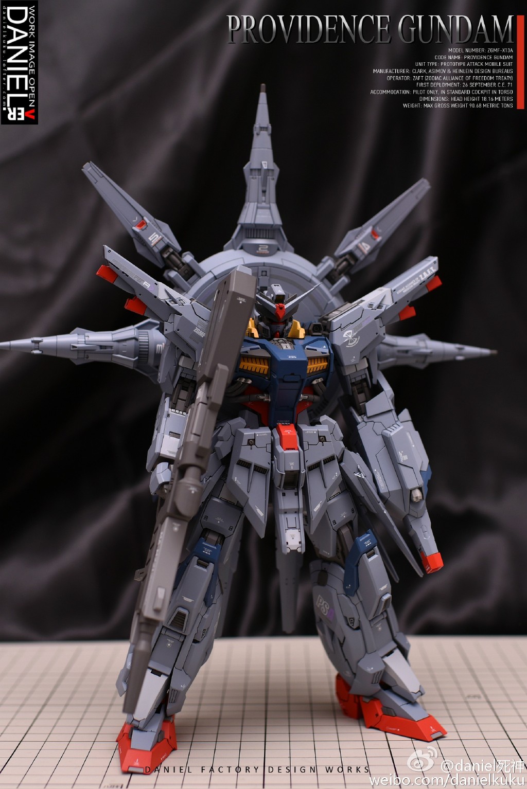Custom Build: DA MG 1/100 Providence Gundam