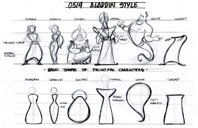 Living Lines Library: Aladdin (1992) - Character Design: Concepts ...