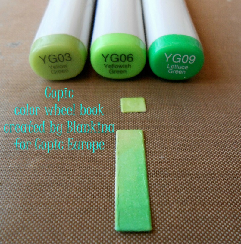 Copic Marker Europe: My DIY Copic Color wheel book