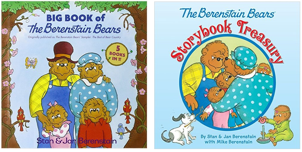 The Berenstain Bears Storybook Treasury Hardcover Book (6 Stories, 192 ...