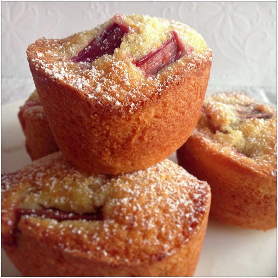 The Game Bird Food Chronicles: Rhubarb & Orange Friands