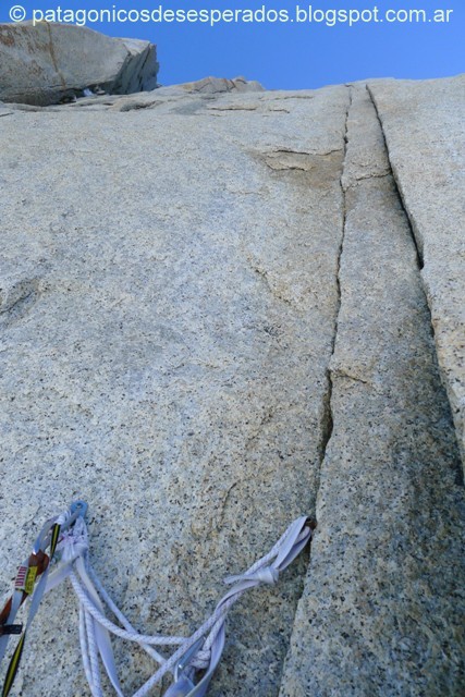 1º repeticion a la via "El Corazon" - Cerro Fitz Roy