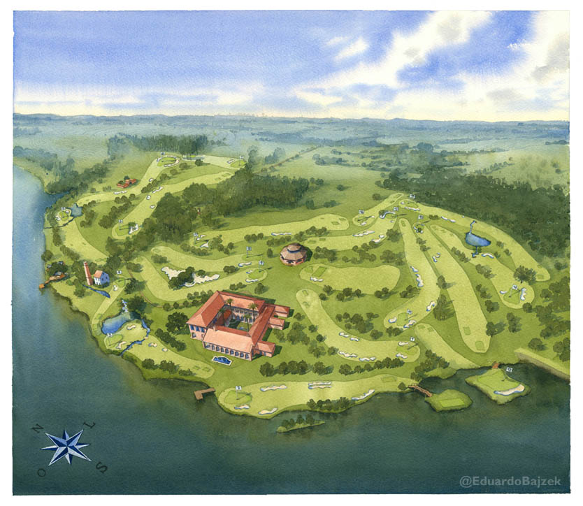 EDUARDO BAJZEK: Campo de Golf
