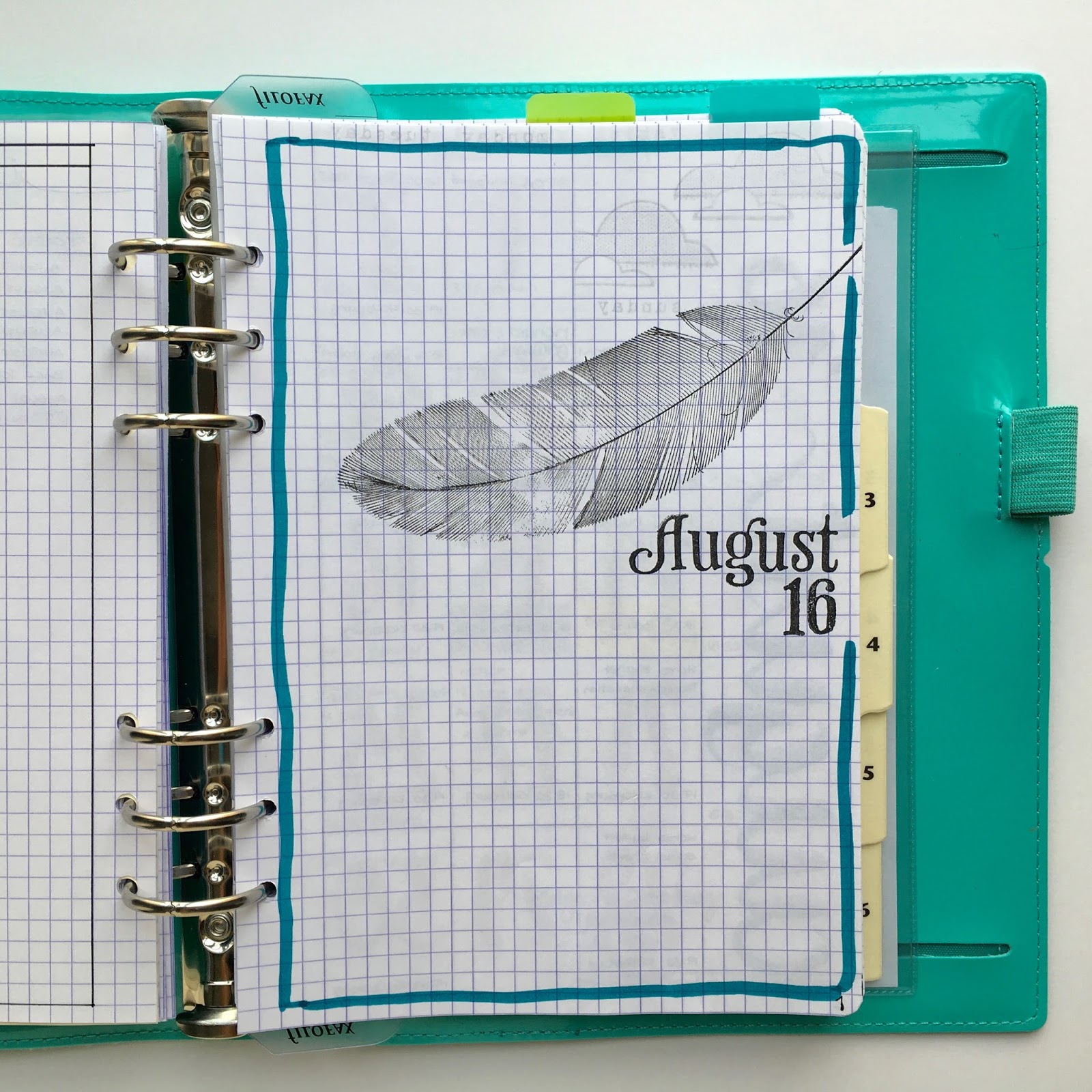 JoSoCrafty: FILOBUJO - Bullet Journaling in a Filofax or Ring-binder