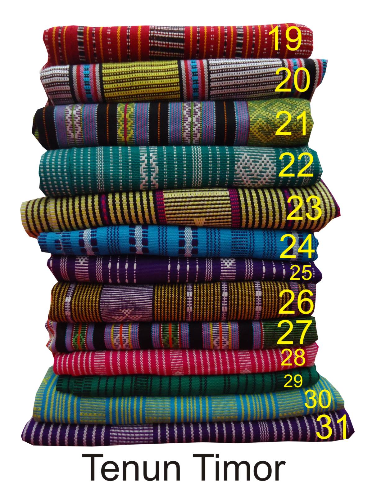 Kain Tenun Timor - Kain Ikat Motif Biboki