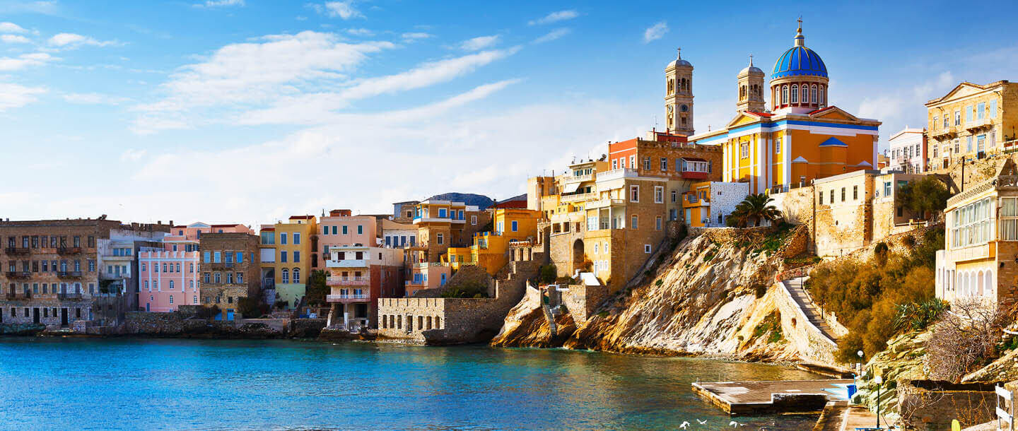 Grèce Croisiere en catamaran dans les Cyclades : Giaros et Syros