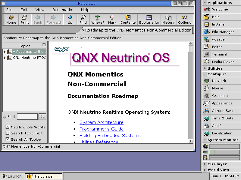 Qnx: QNX 6.2.1 CD