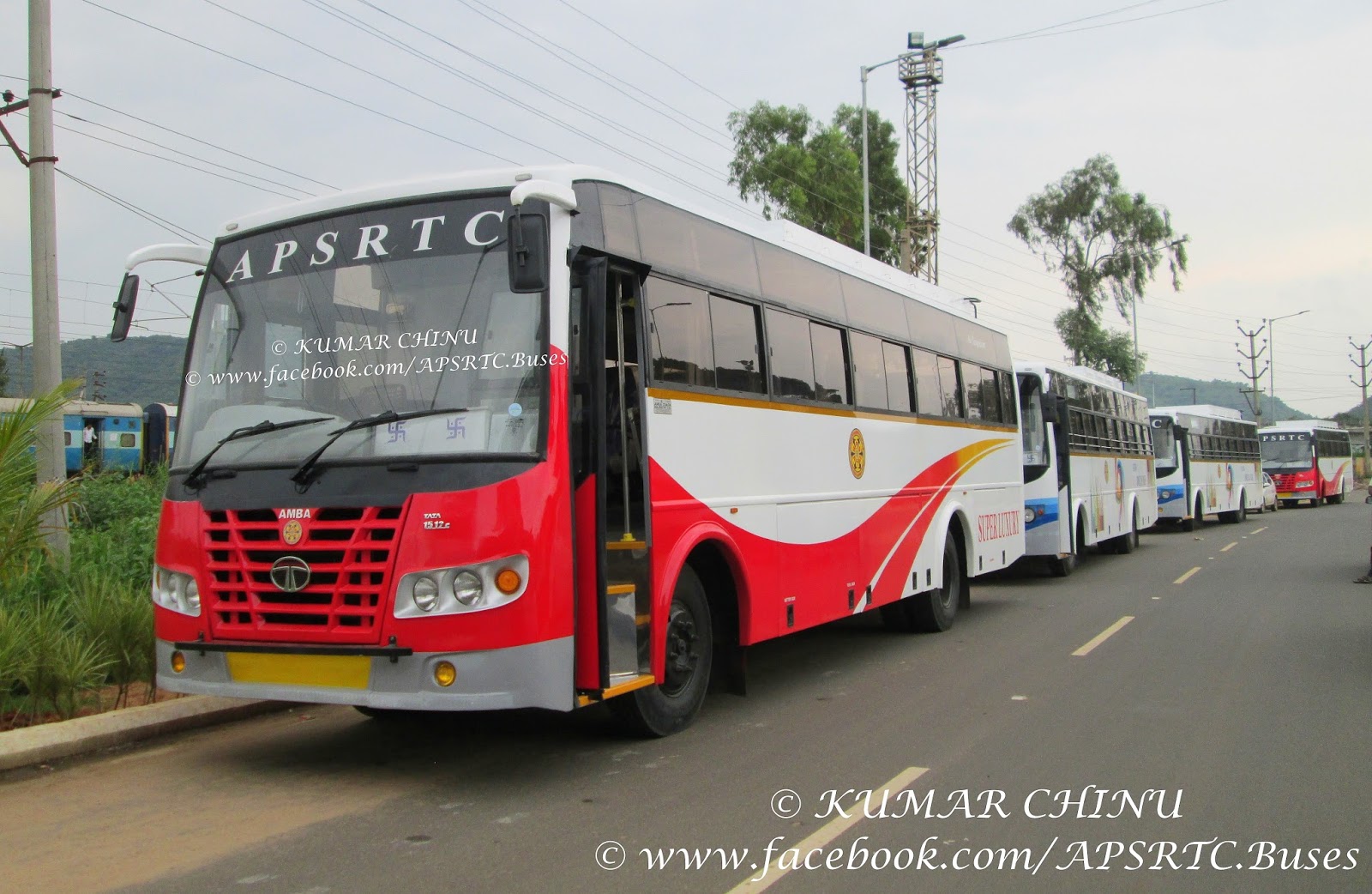 NEW APSRTC SUPER LUXURY Buses AMBA COACH.