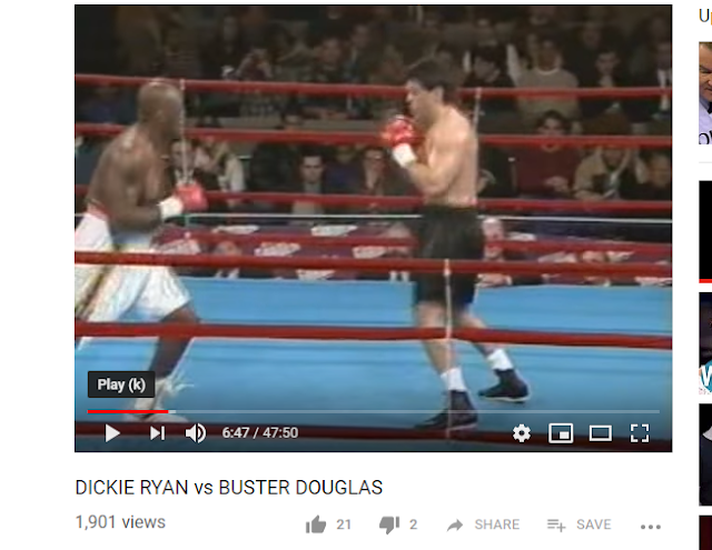 The Mindless Freaks: James Buster Douglas 30 for 30-Meeting Dicky Ryan ...