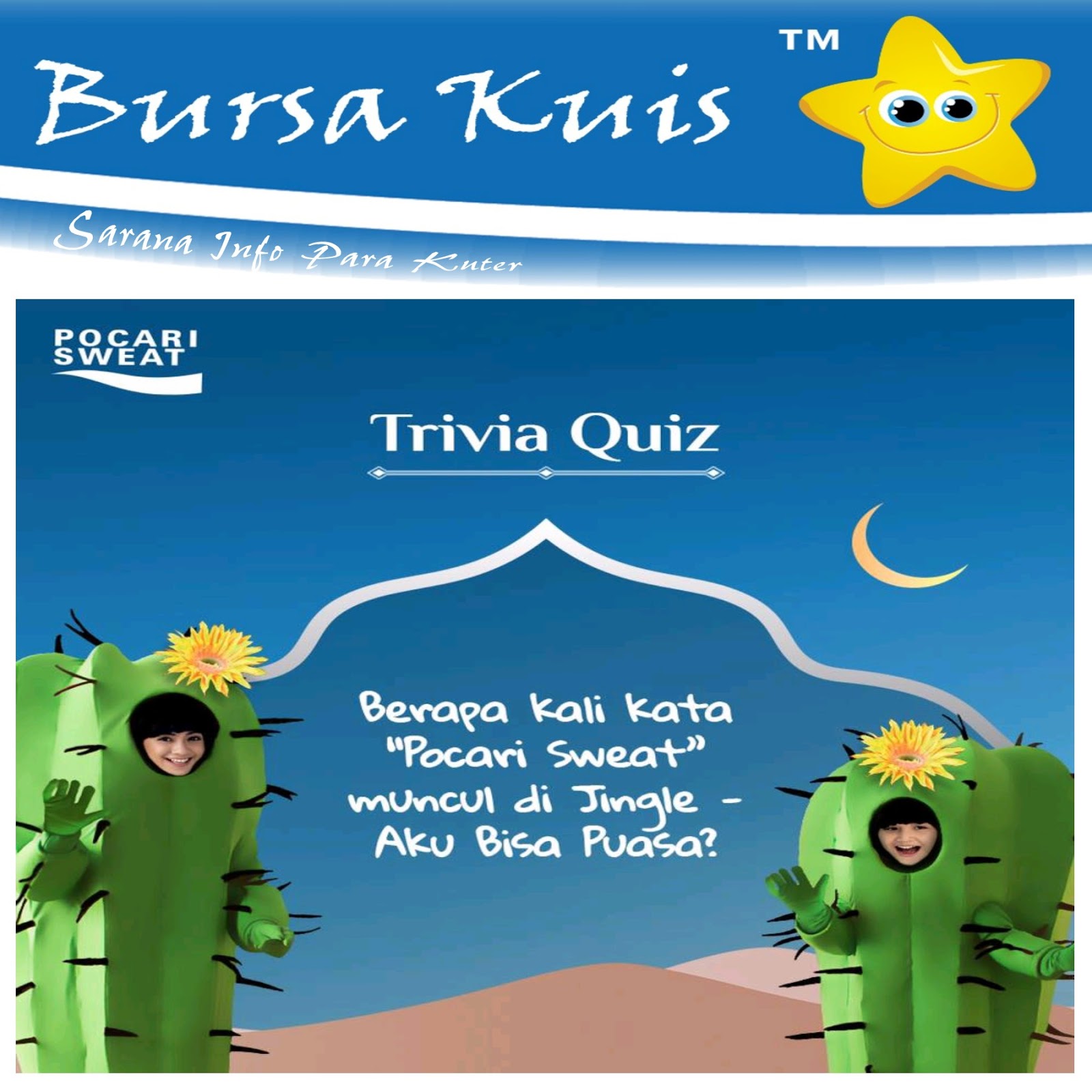 Trivia Kuis Ramadhan Bersama Pocari Sweat Berhadiah Voucher Belanja ...