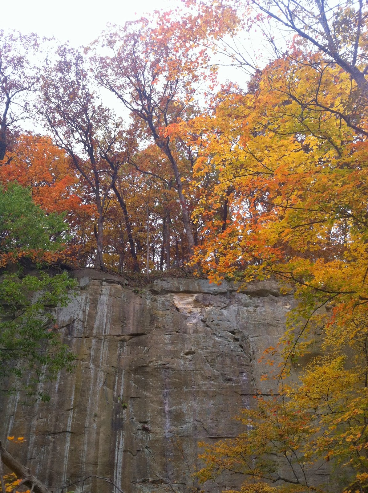 A Travelers Post..... : Hiking at Starved Rock Fall 2014