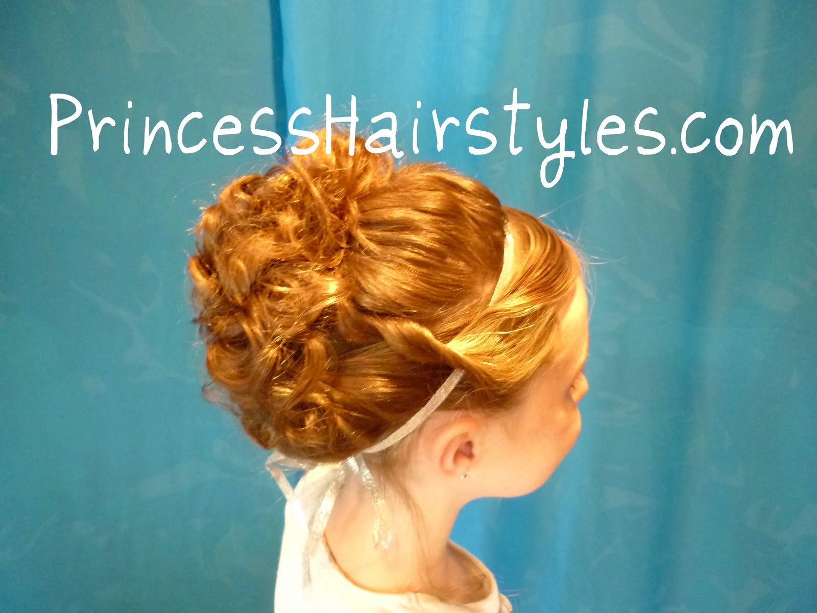 Holiday Updo Hairstyle | Hairstyles For Girls - Princess Hairstyles