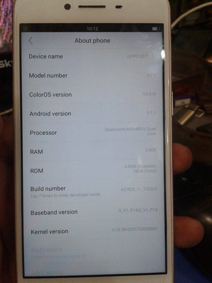OPPO A37F FLASH AFTER DEAD FIRMWARE 2ND VERSION - BEST FLASH FILE ...