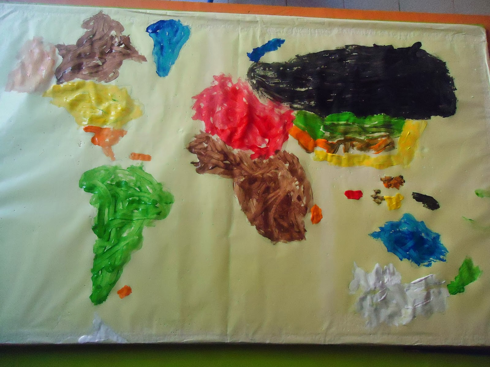 Aprendizaje Familiar: Continentes y Océanos