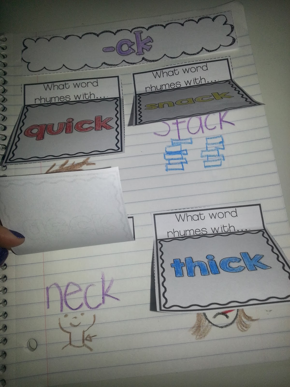 Phonics Interactive Notebook