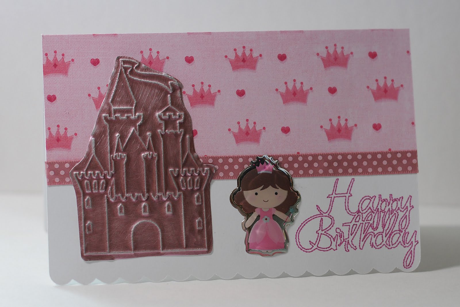 Amy Chomas: Happy Birthday Princess card with Chomas Creations ...