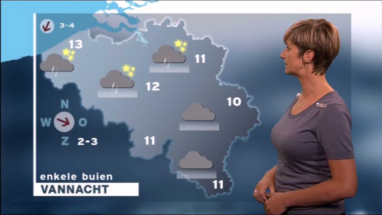 Sabine Hagedoren: Sabine Hagedoren Vlaamse weervrouw met het Belgische ...