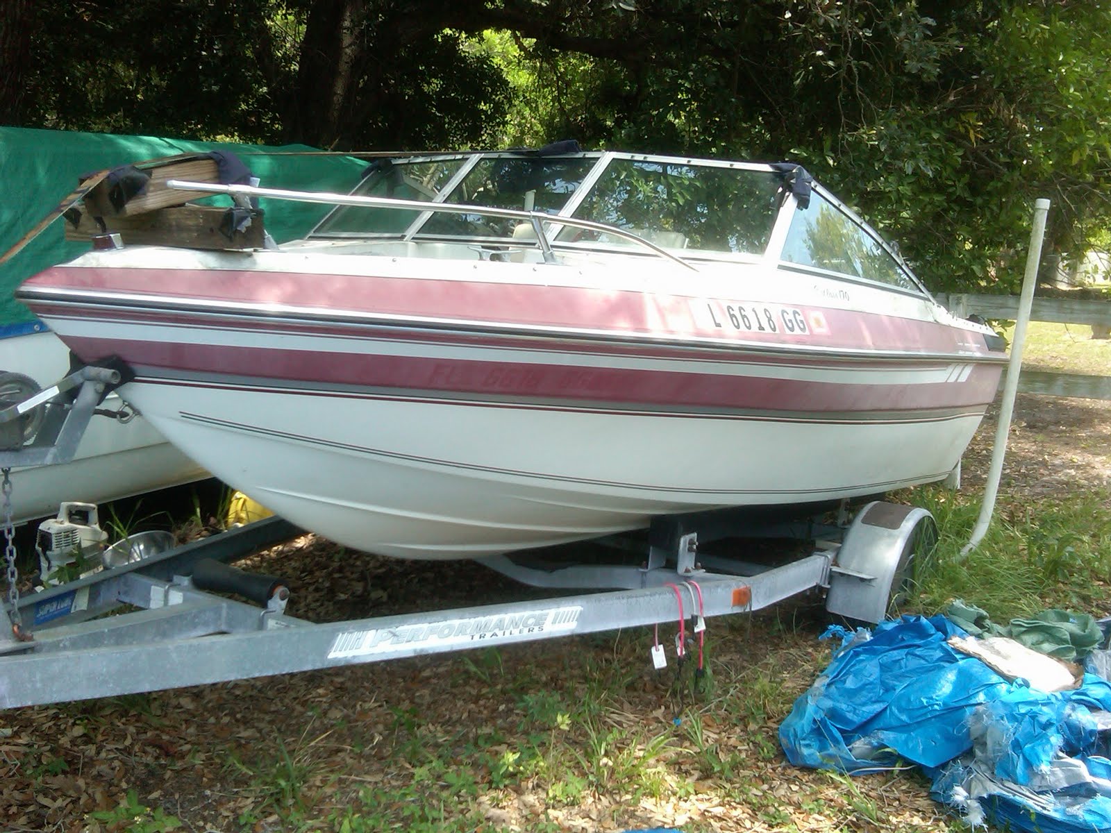 1990 Thompson Cutlass 170 Boat For Sale by Auction
