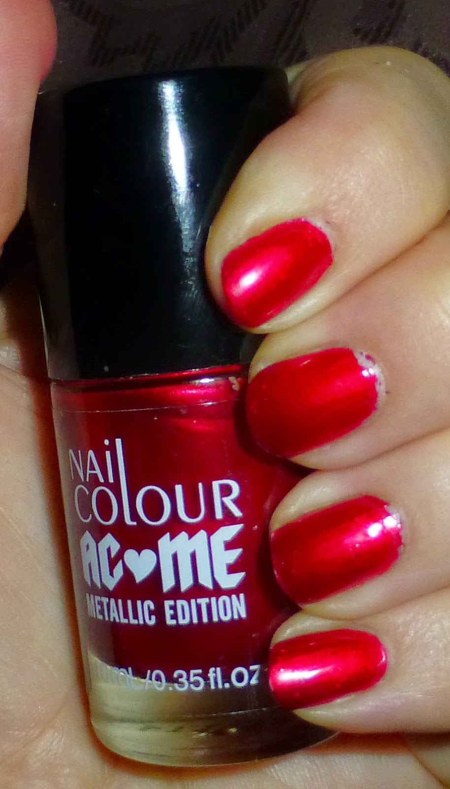 Australis AC/ME"Red Hot Chili Pepper" Nail Colour