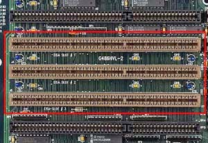 Informatica PCPI: Ranuras de expansión. Chips integrados