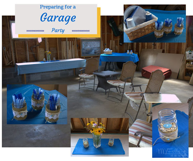 This and that: Preparing for a Garage Party
