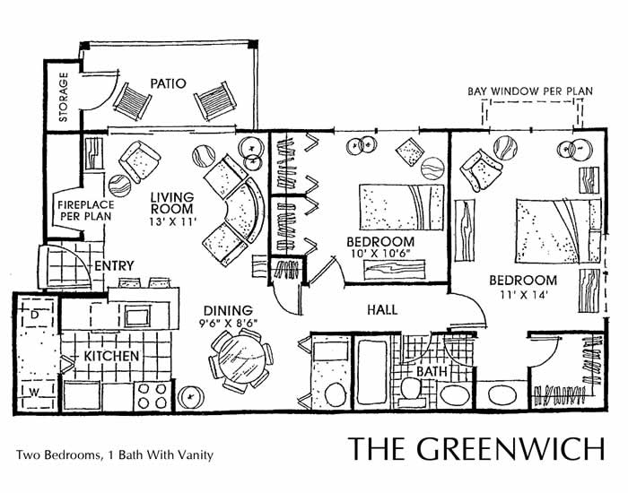 Parc Reston Condos: Parc Reston Floor Plans - Reston, VA