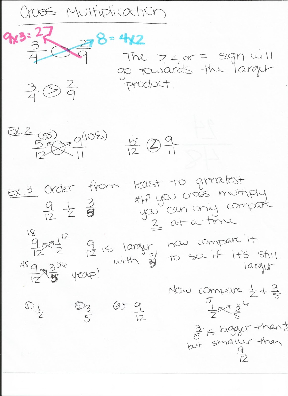 Miss Lewis 5th Grade Math Compare And Order Fractions miss-lewis-5th-grade-math-compare-and-order-fractions