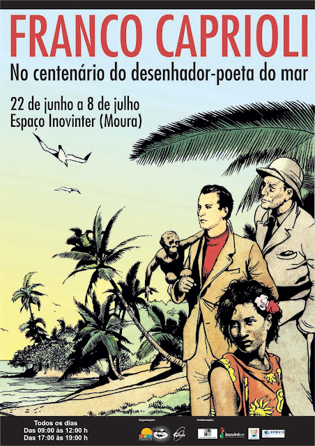 notas bedéfilas: Centenário de Franco Caprioli: Exposição e Fanzine