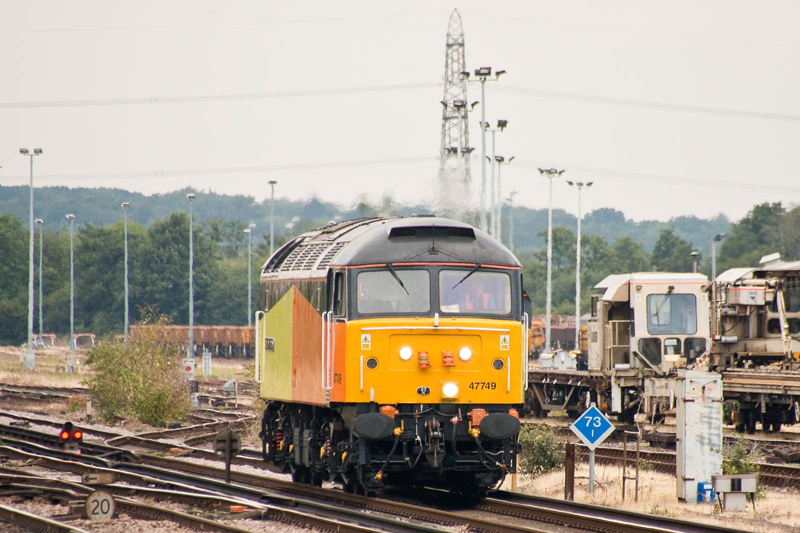 47s and other Classic Power at Southampton: GBRf Class 47 activities ...