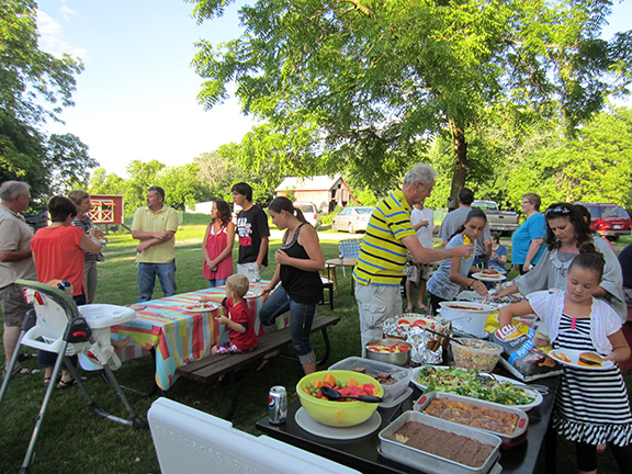 Joyfully Becca: neighborhood bbq