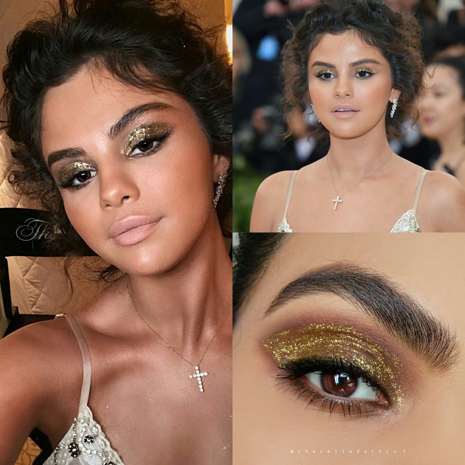 Recreating Selena Gomez's Met Gala 2018 Eyeshadow Look - Tutorial - The ...