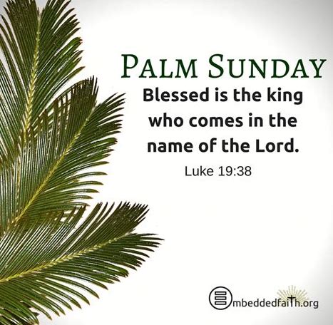 Bible Verses About Palm Sunday
