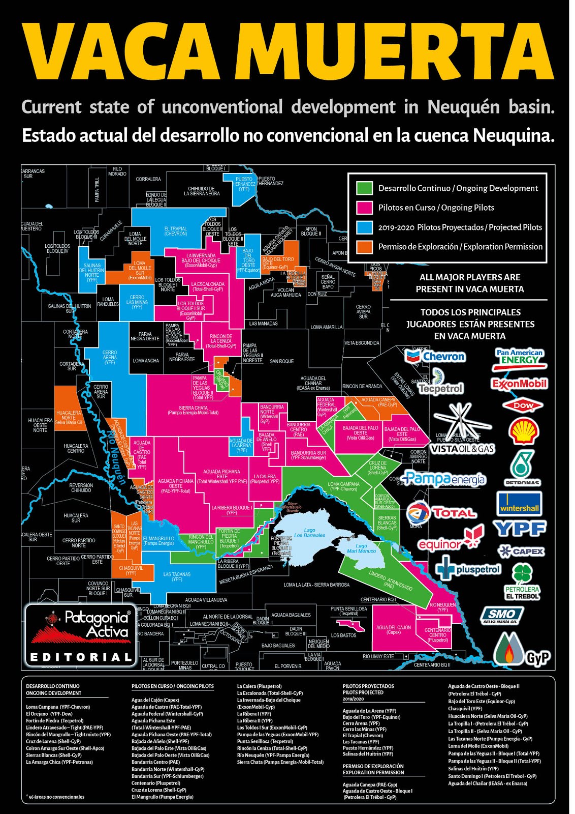 La verdadera Ubicación de Vaca Muerta en el Mapa •【VER】