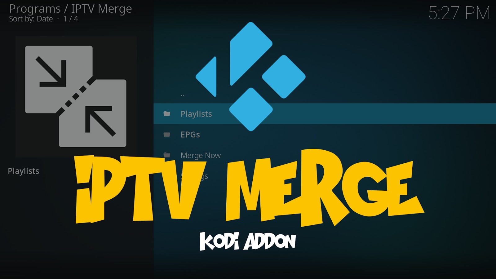 IPTV Merge Kodi Add-on