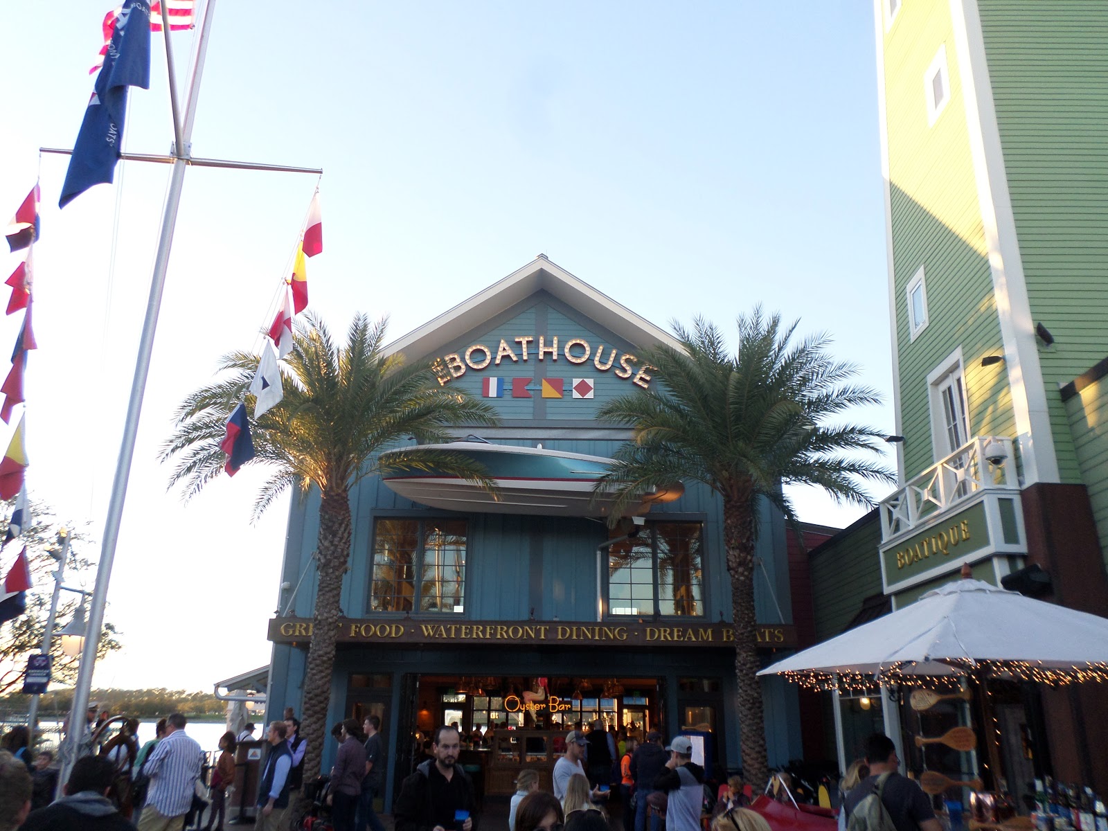 Williams Family: Dining At The BOATHOUSE At Disney Springs