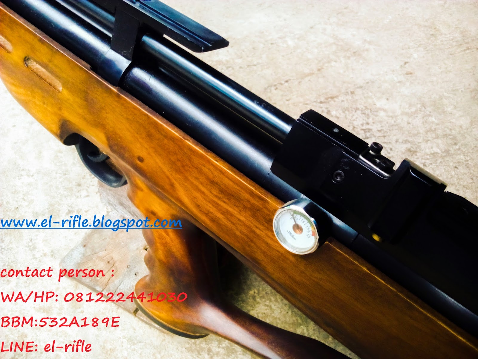 MODEL SENAPAN ANGIN: SENAPAN PCP AIR ARM BULLPUP