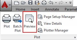 AutoCAD 2018 Essential: Plot Preview