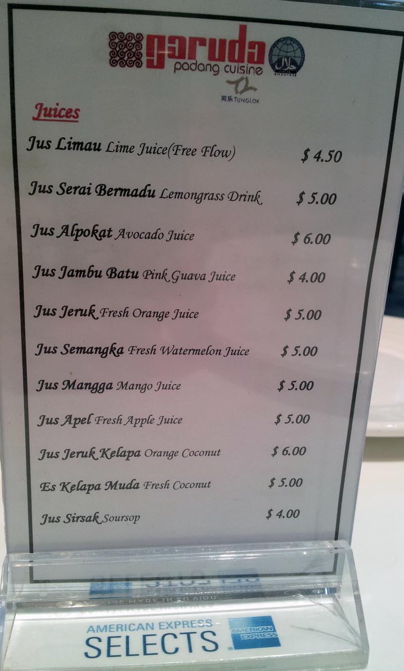 Wild Child: Dinner at Garuda Padang