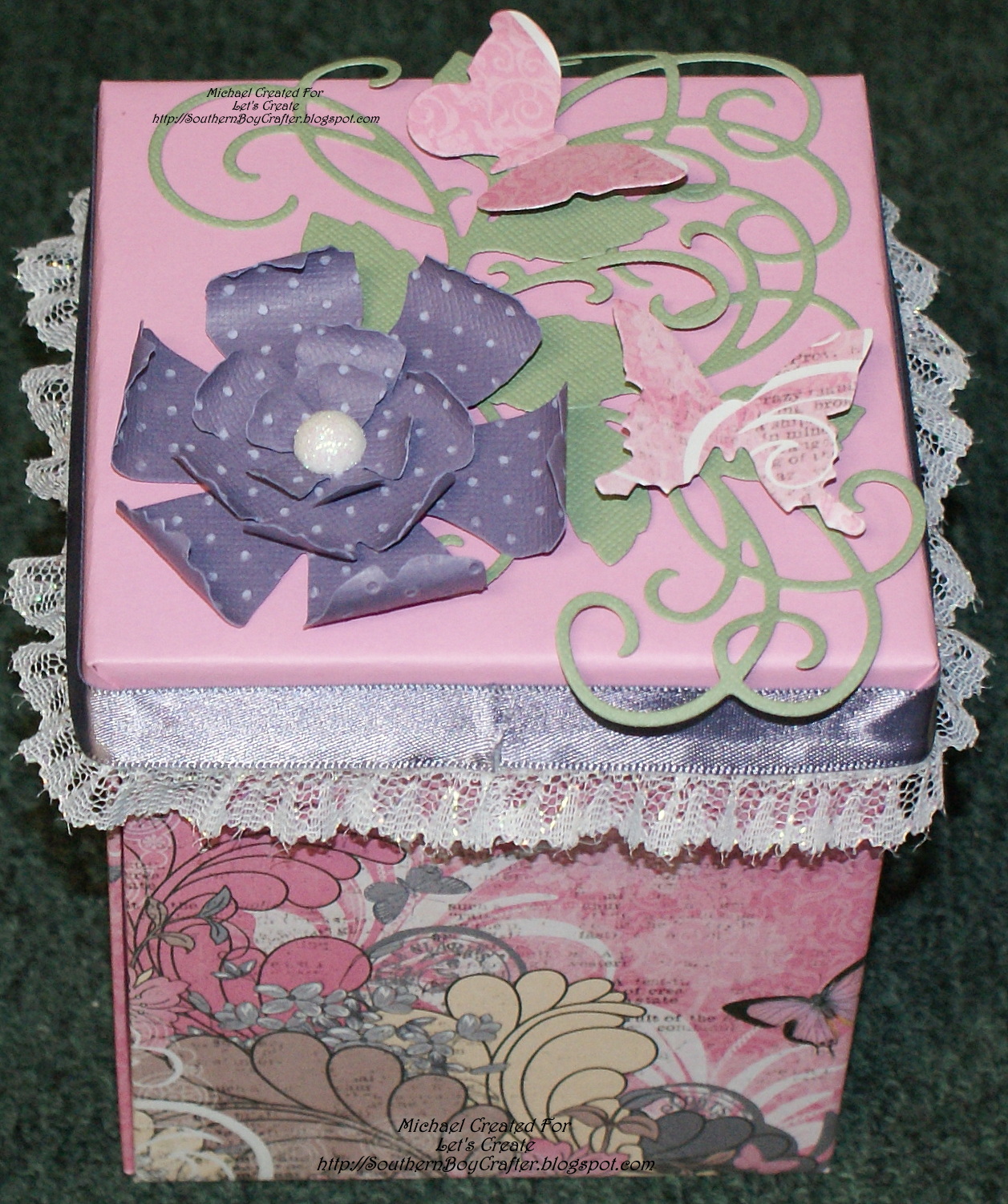 Let's Create Rapids: April 2013 Fancy Box Class...