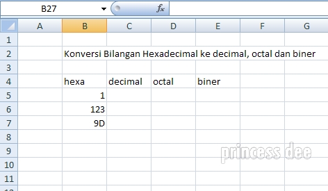 DIANS' BLOG: Cara cepat konversi bilangan Hexa ke decimal, octal dan biner