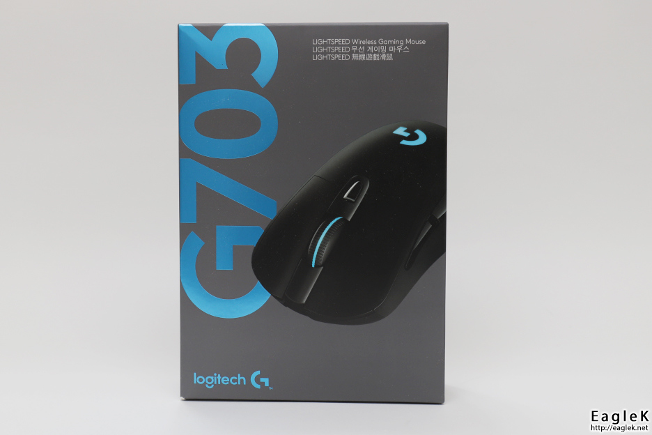Logitech G703 wireless gaming mouse unboxing - EagleK Review