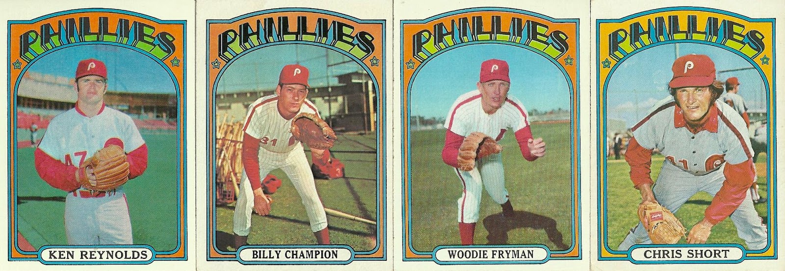 The Phillies Room: 1972 Topps Phillies