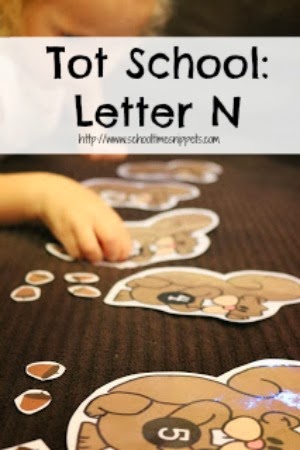 Letter N Toddler Activities | School Time Snippets