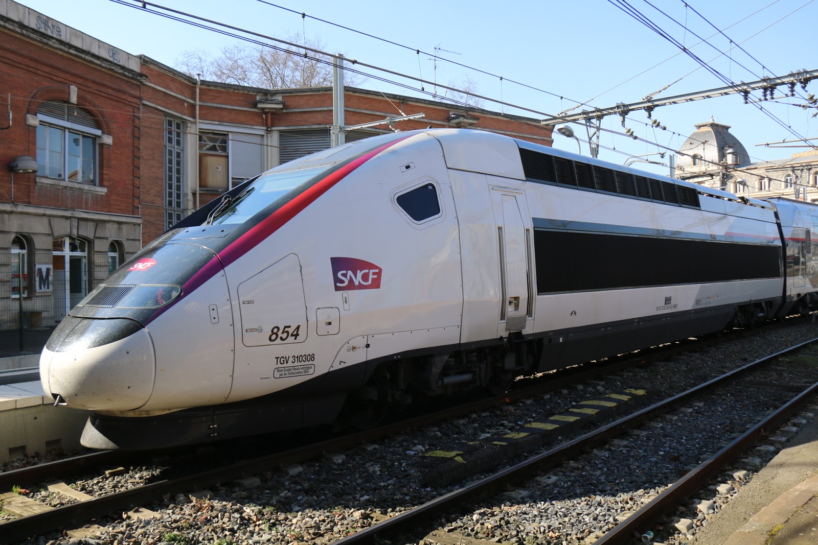 LA PASSION DU TRAIN: Vers Toulouse avec un TGV Euroduplex "l'Océane ...